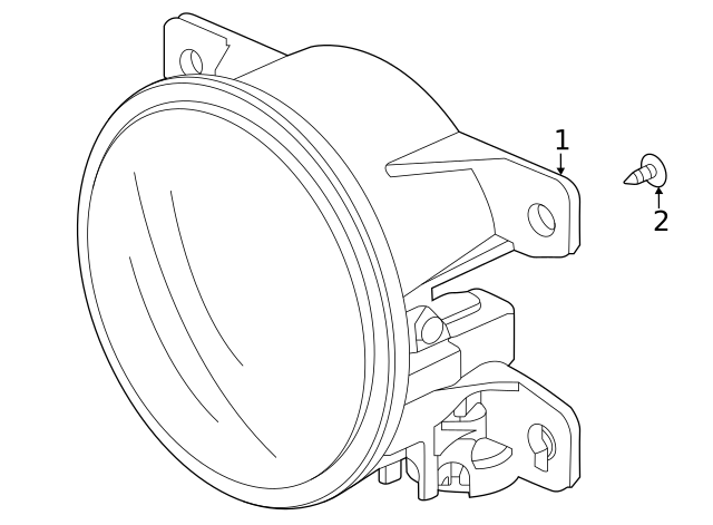 33950-TLA-A01 - Fog Light Assembly L Front - 2020 Honda CR-V | Honda ...