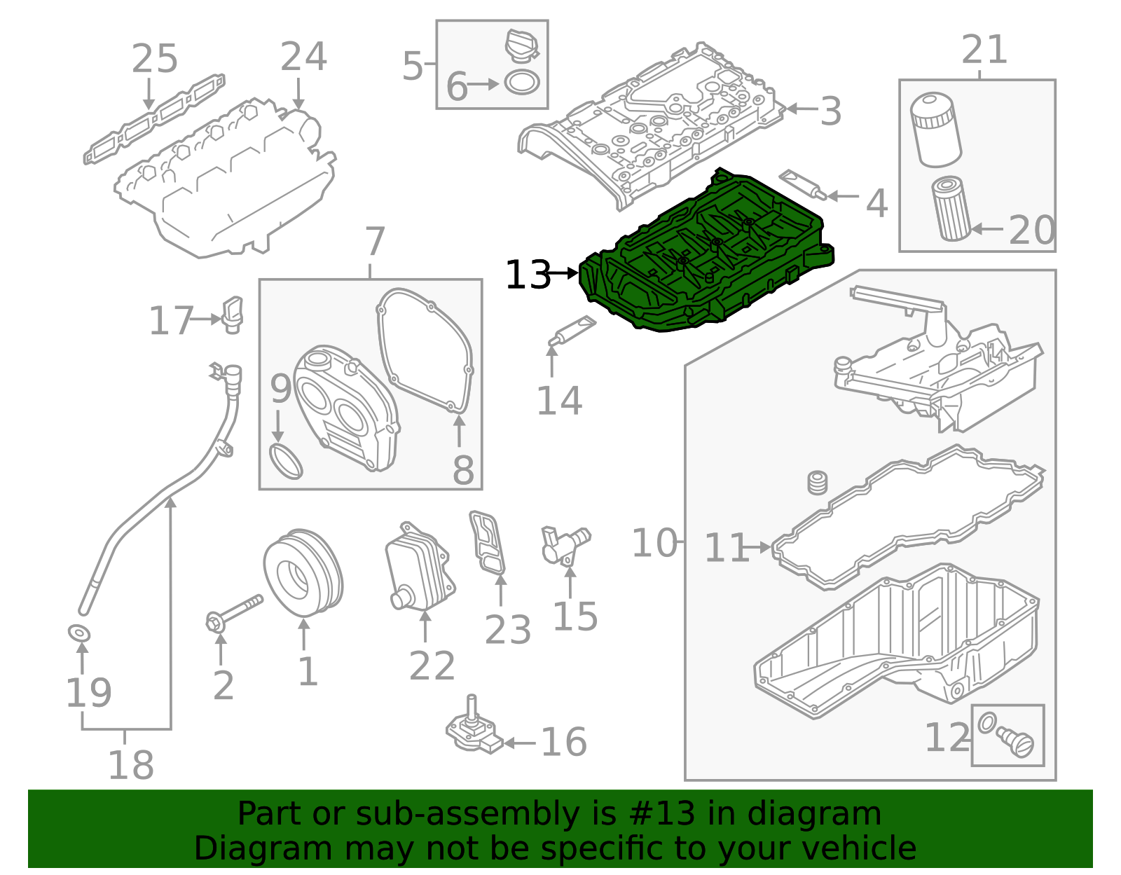 06L-103-603-AT - Oil Pan 2017-2024 Audi | Audi OEM Parts