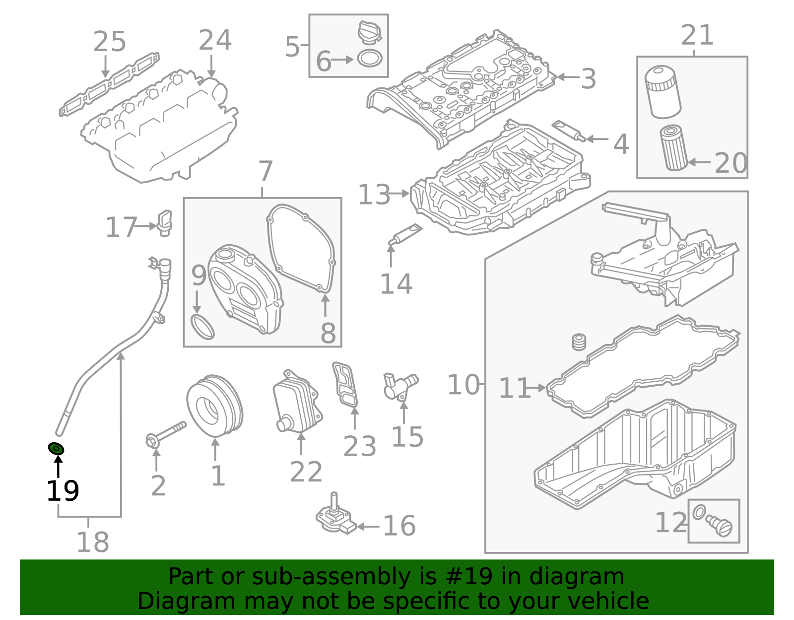 2008-2025 Audi Tube O-Ring WHT-003-463 | Audi USA Parts