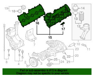 07L-103-471-AC - Engine Valve Cover 2010-2015 Audi R8 | AutoNationParts.com