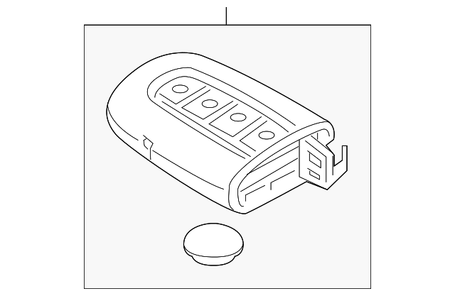 2011 Hyundai Sonata Keyless Entry Transmitter 95430-3Q000 | OEM Parts ...
