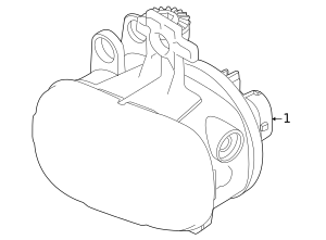 26155-00Q0E - Fog Lamp 2021-2022 Nissan | Nissan Parts & Accessories Online