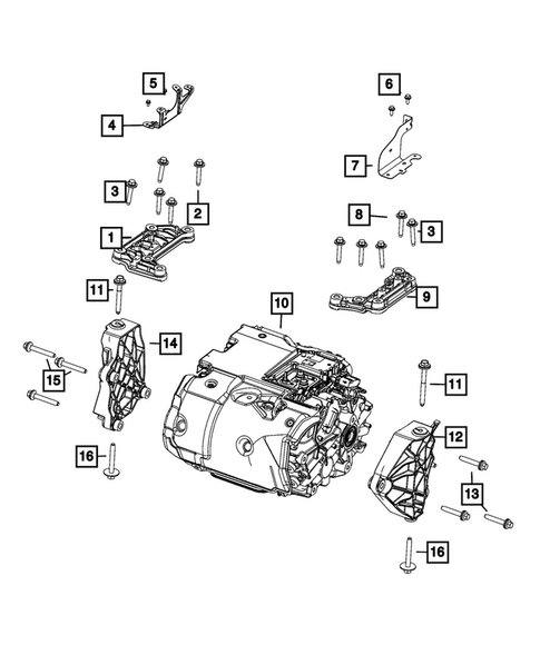 Motor Mounts for 2025 Jeep Wagoneer S | Mopar eStore