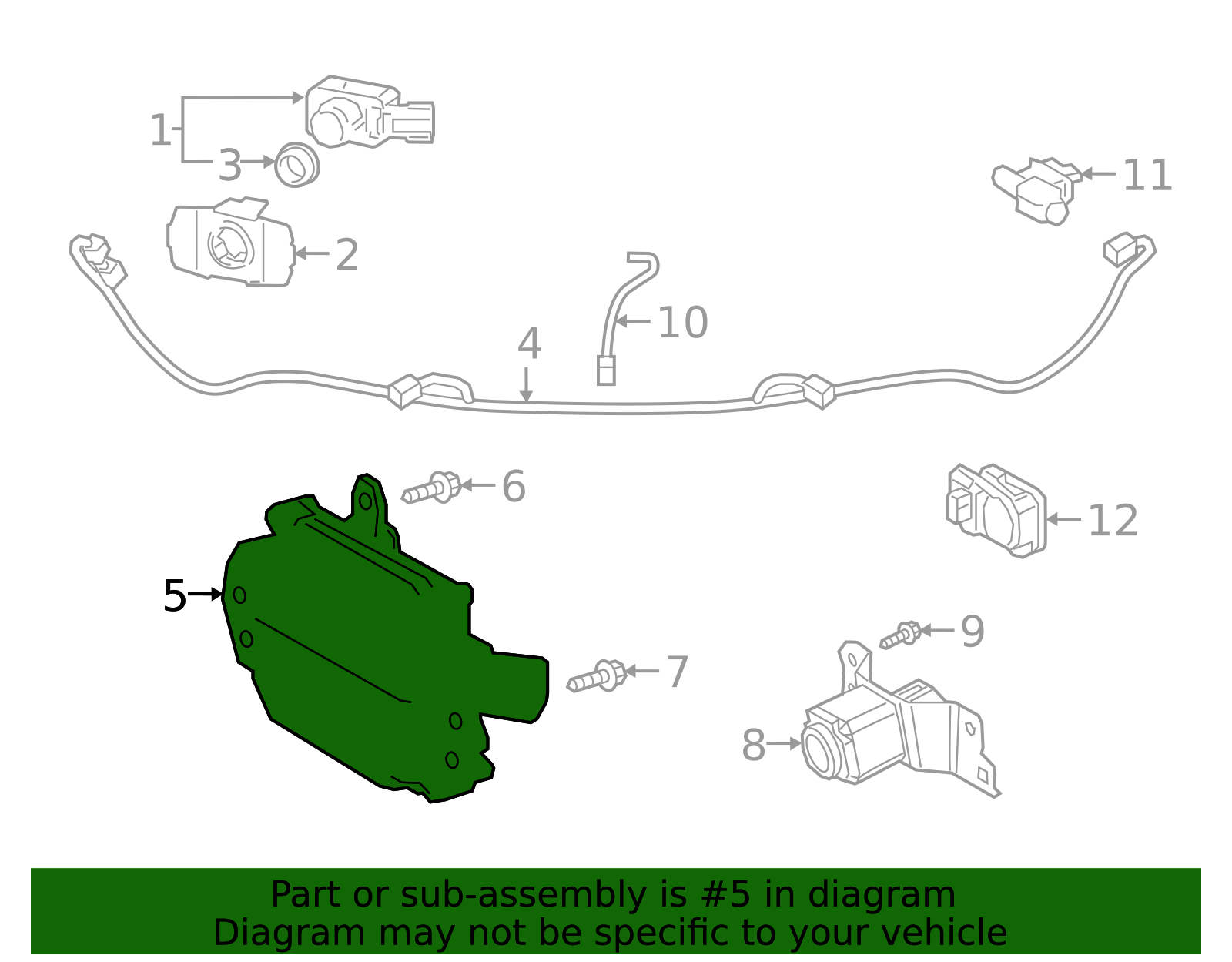 2019-2021 Lexus Distance Sensor 88210-06050 | OEM Parts Online