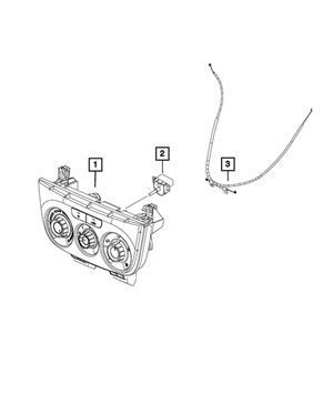 68270225AA - Blower Control Switch 2015-2022 Ram ProMaster City ...