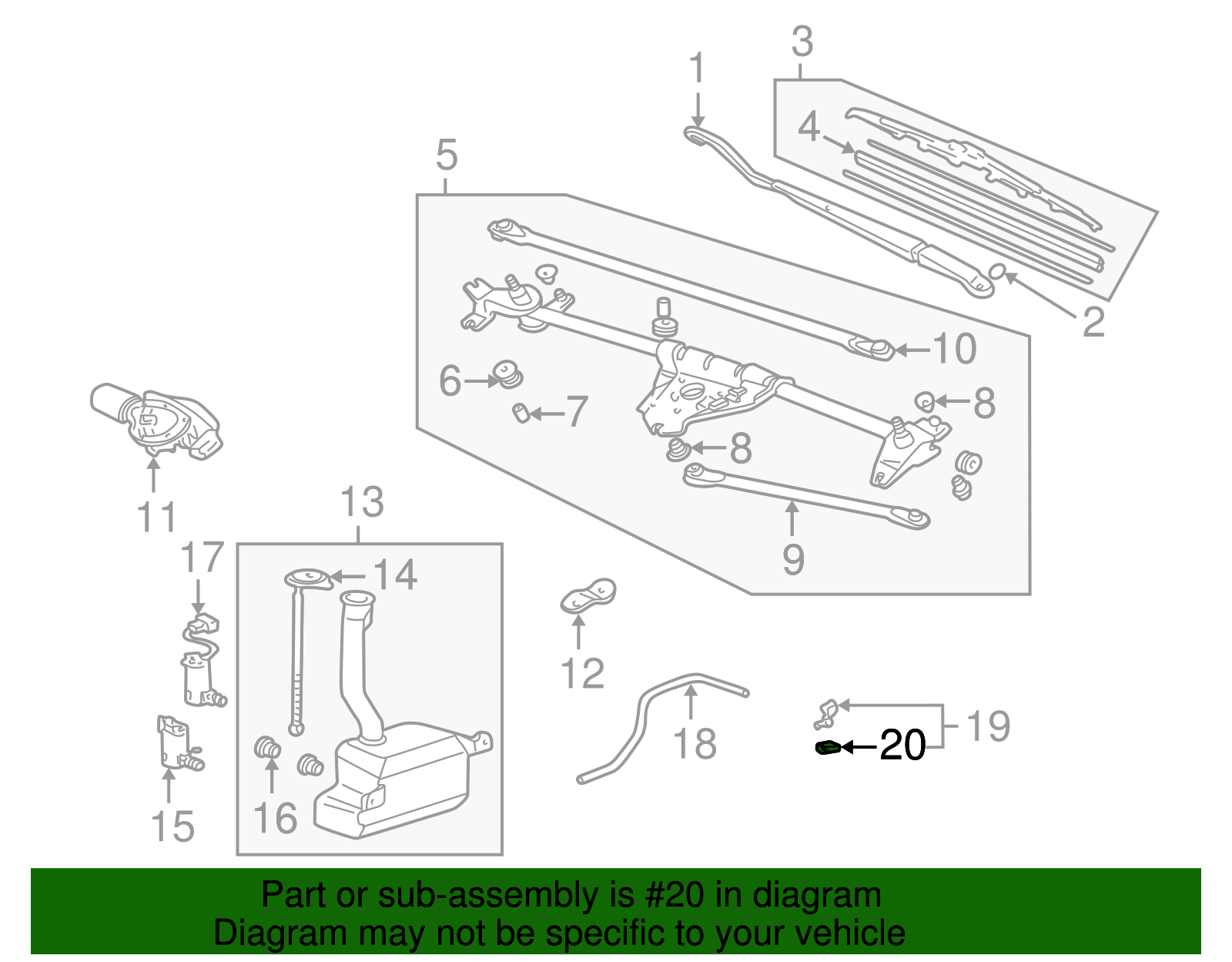 Original Nozzle Gasket for 1999-2006 Acura | OEM Part# 76813-S84-A02 ...