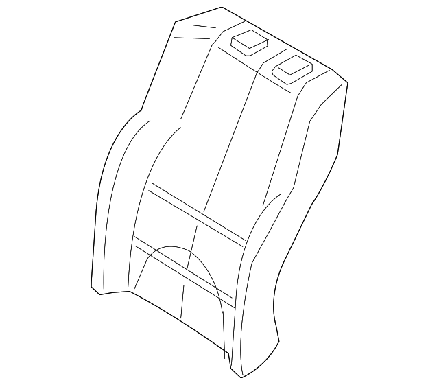 Genuine BMW 52-10-7-240-054 | Seat Back Pad | FREE Shipping on Most ...