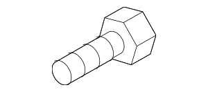 N-021-071-9 - Oil Inlet Tube Bolt 2015 Audi A3 | Audi OEM Parts