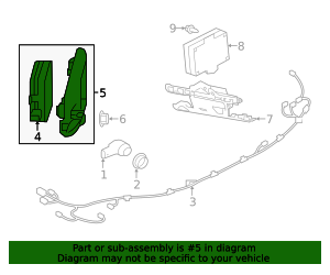 2018-2023 Jaguar F-Pace Blind Spot Radar T4A28545 | JaguarParts.com