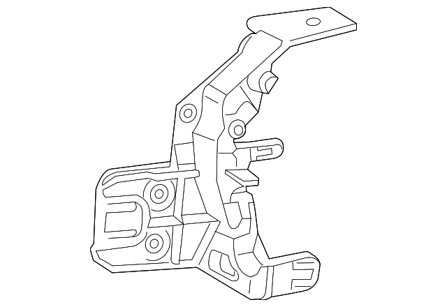 253-723-03-14 - Support Bracket 2016-2022 Mercedes-Benz | Mercedes-Benz ...