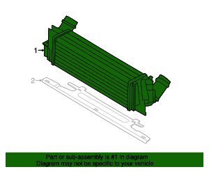 17-51-7-823-570 - Intercooler 2013-2018 BMW | AutoNationParts.com