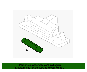 F5RZ-13466-C - Bulb 1995-2019 Ford | Sneed Parts