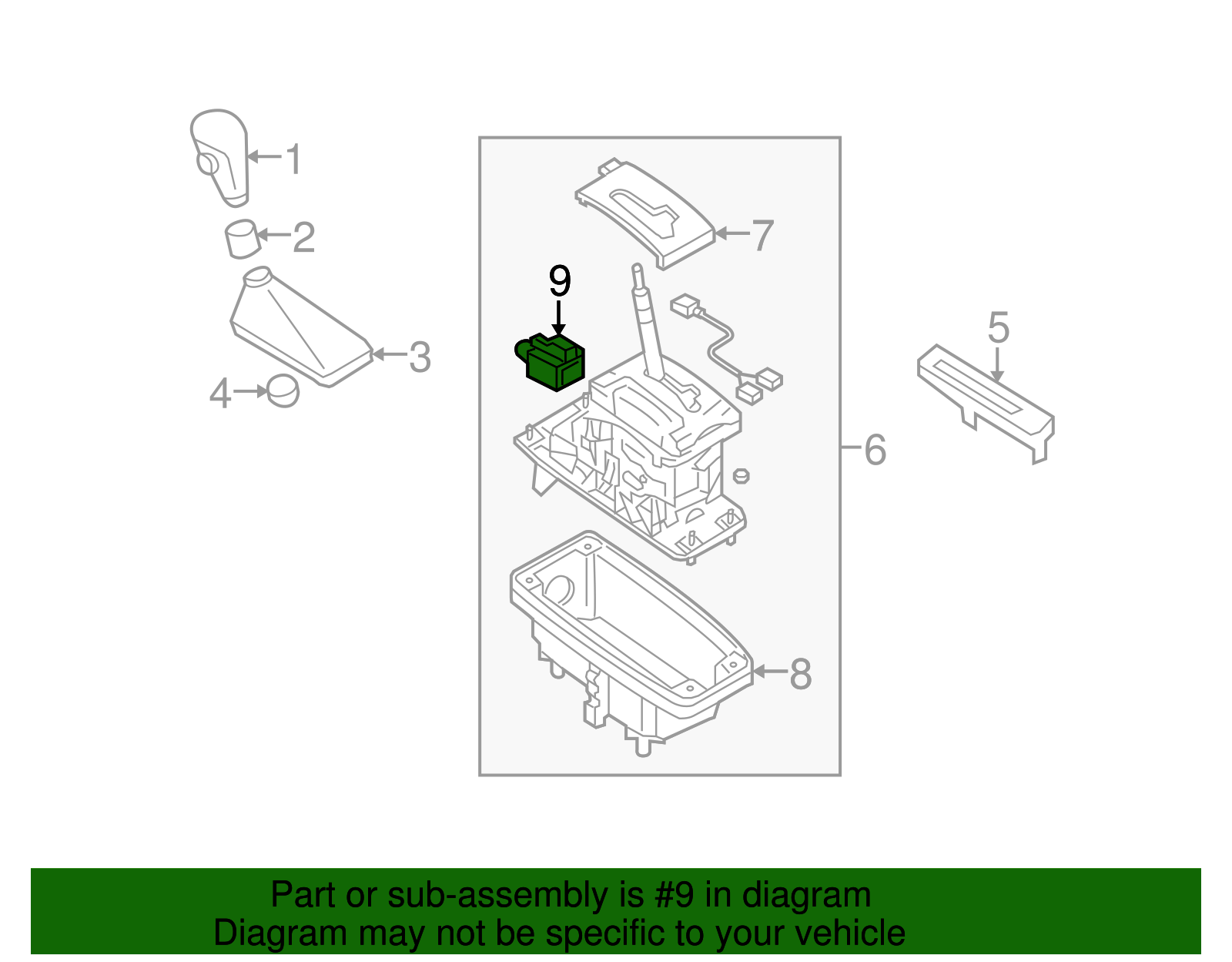 2003-2008 Audi Shift Interlock Solenoid 8E0-927-353-A | OEM Parts Online