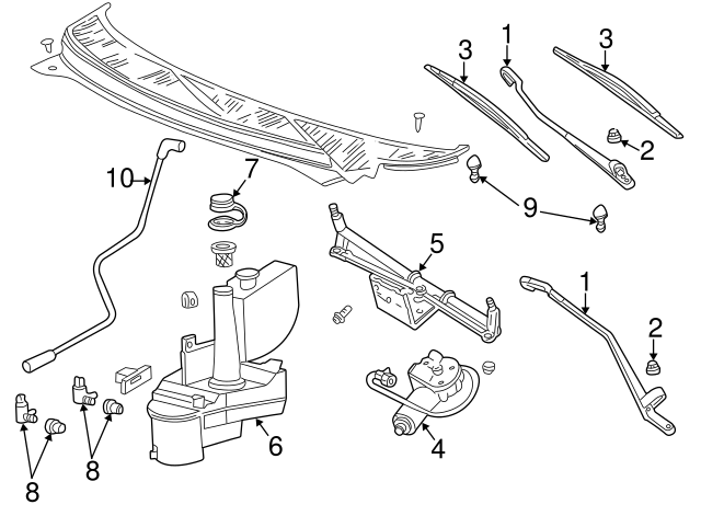 1995-2007 Ford Linkage Assembly 1F2Z-17566-AA | TascaParts.com