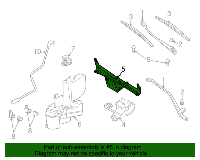 1995-2007 Ford Linkage Assembly 1F2Z-17566-AA | TascaParts.com