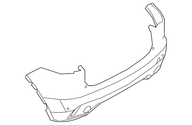 2021-2023 Jaguar E-Pace Bumper Cover J9C27143LML | JaguarParts.com