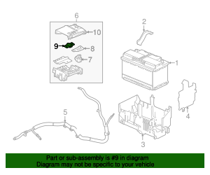 2016-2019 Buick Cascada 275 Amp Front Compartment Fuse Block Fuse ...