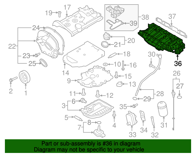 2008-2018 Audi Intake Manifold 06J-133-201-BH | OEM Parts Online