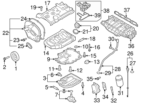 Engine Parts for 2018 Audi Q3 | Audi OEM Parts