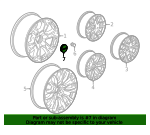 2019-2024 GMC Wheel Cap 84335832 GM | GMPartsDirect.com