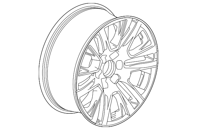 84308400 - Wheel, Alloy 2019-2024 GMC | GMPartsNow