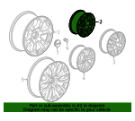 2019-2024 GMC Wheel, Alloy 23376228 GM | GMPartsDirect.com