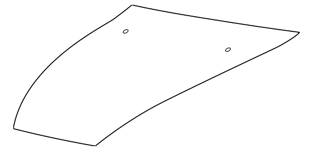 2019-2021 Jeep Cherokee Hood Graphic 82215745 | Mopar Estores