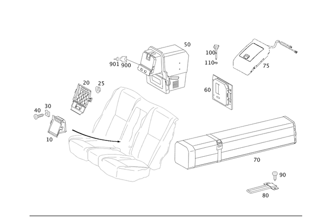 020-545-12-28 - Receptacle Housing 1954-2025 Mercedes-Benz | Mercedes ...
