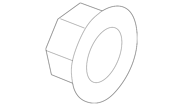 Jaguar OEM Center Support Nut Part# J9C10516 | OEM Vehicle Parts