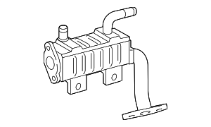 2010-2015 Lexus RX450h Egr Cooler 25680-31040 | Discount Parts Monster