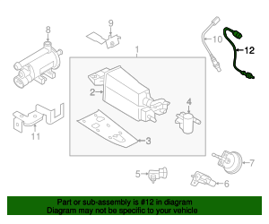 39210-2G560 - Oxygen Sensor 2012-2015 Kia Optima | Kia.Parts Store