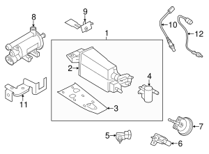 28324-2G700 - Solenoid Valve 2012-2015 Kia Optima | Kia.Parts Store