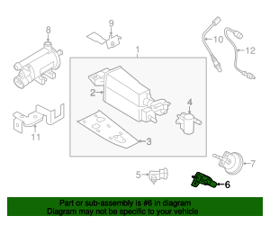 28324-2G700 - Solenoid Valve 2012-2015 Kia Optima | Kia.Parts Store