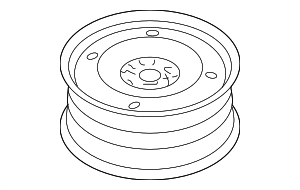 52910-2C910 - Spare Wheel 2005 Kia Sportage | Kia.Parts Store