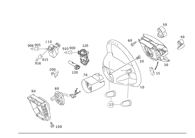 1954-2025 Mercedes-Benz Countersunk Screw 000-990-62-39 | MB Online Parts
