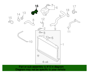 bp6d15170a - Thermostat Housing 2001-2005 Mazda Miata | AutoNationParts.com