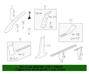 GM 11570654 Multi-Purpose Nut | Genuine GM & AC Delco OEM Parts ...