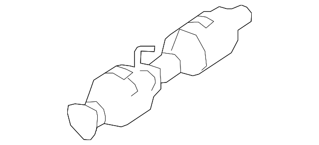 2009 Dodge Ram 3500 Catalytic Converter 68035061AB | TascaParts.com