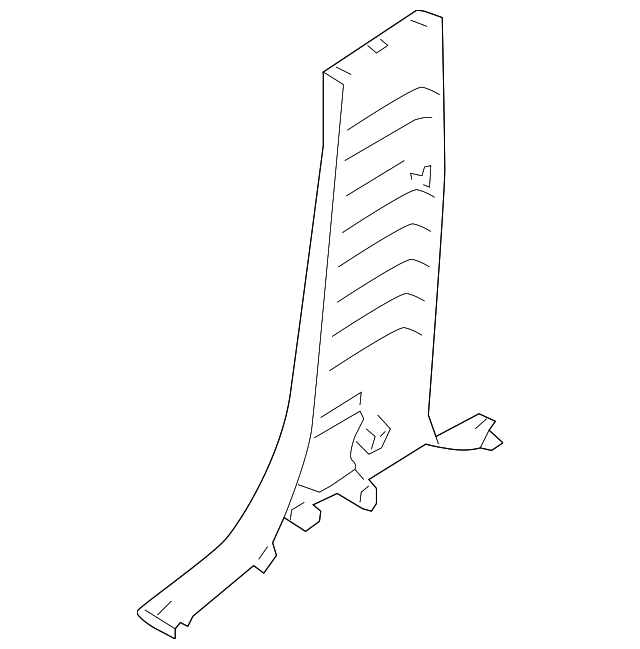 Genuine OEM Lower Center Pillar Trim Part# LR105406 Fits 2012-2019 Land ...