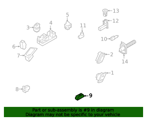 2019-2020 Audi Courtesy Lamp 4E0-947-415 | Audi OEM Parts