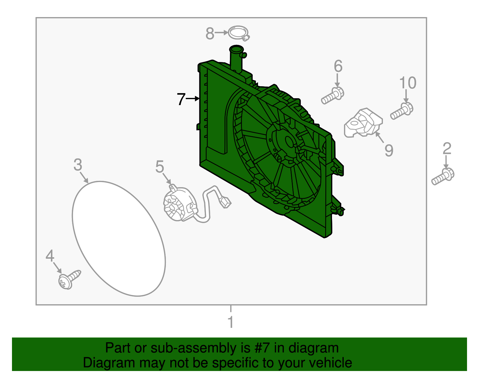 2017-2020 Hyundai Fan Shroud 25350-F2000 | OEM Parts Online