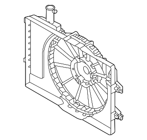 2017-2020 Hyundai Fan Shroud 25350-F2000 | OEM Parts Online