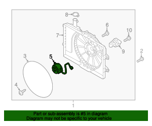25386-F2000 - High-Quality Engine Cooling Fan Motor for 2017-2020 ...