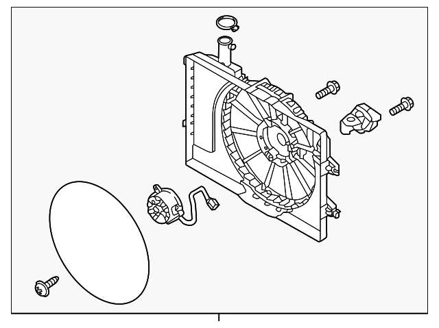 2017-2020 Hyundai Fan Assembly 25380-F2000 | OEM Parts Online