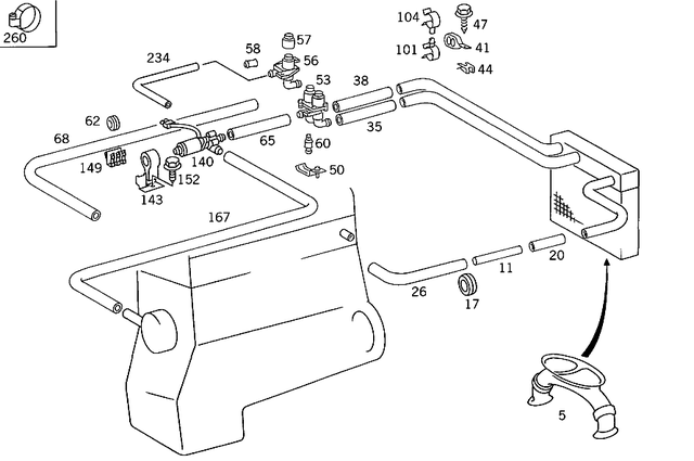 Circulation Pump - Part #001-835-25-64 | Mercedes Parts Center