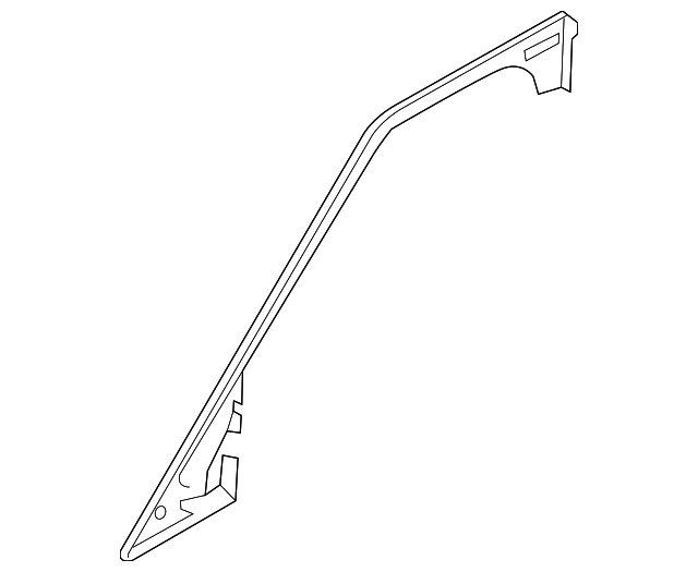 2017-2023 Land Rover Discovery Window Molding Insulator LR082973 ...