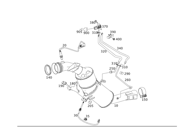 1968-2022 Mercedes-Benz Pressure Sensor 642-905-01-00 | Mercedes-Benz Parts