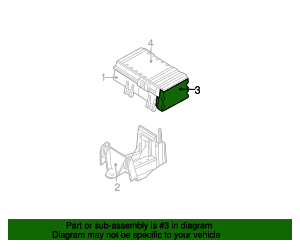 2001-2002 Mopar Vehicle Power Control Module R4727079AF | TascaParts.com