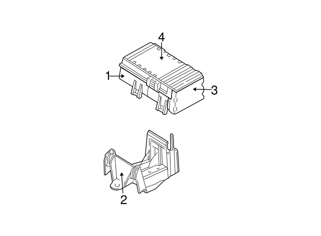 2001-2002 Mopar Vehicle Power Control Module R4727079AF | TascaParts.com