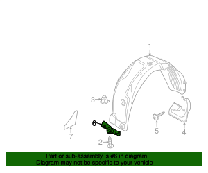 86861-B0000 - Deflector 2017-2018 Kia | Kia.Parts Store